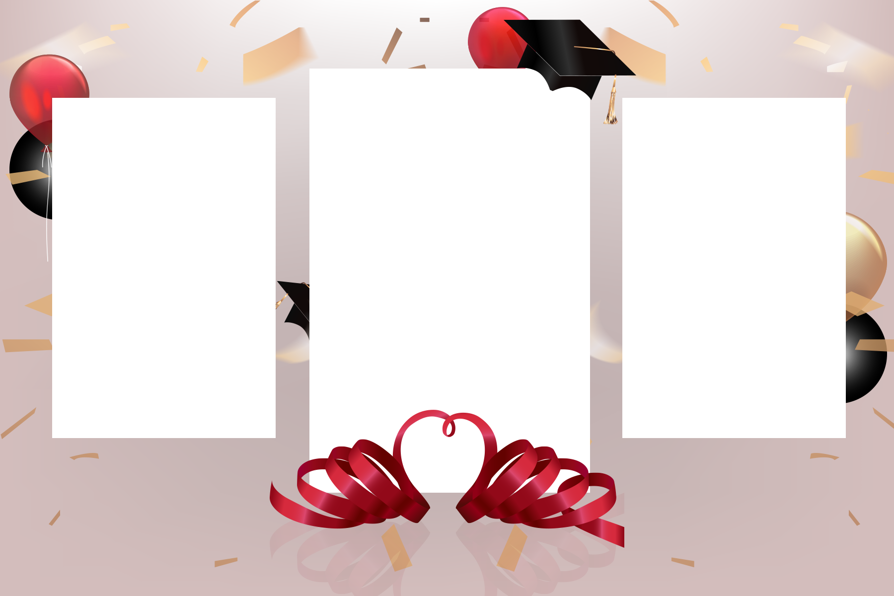 Graduation Mirror Photo Booth Templates