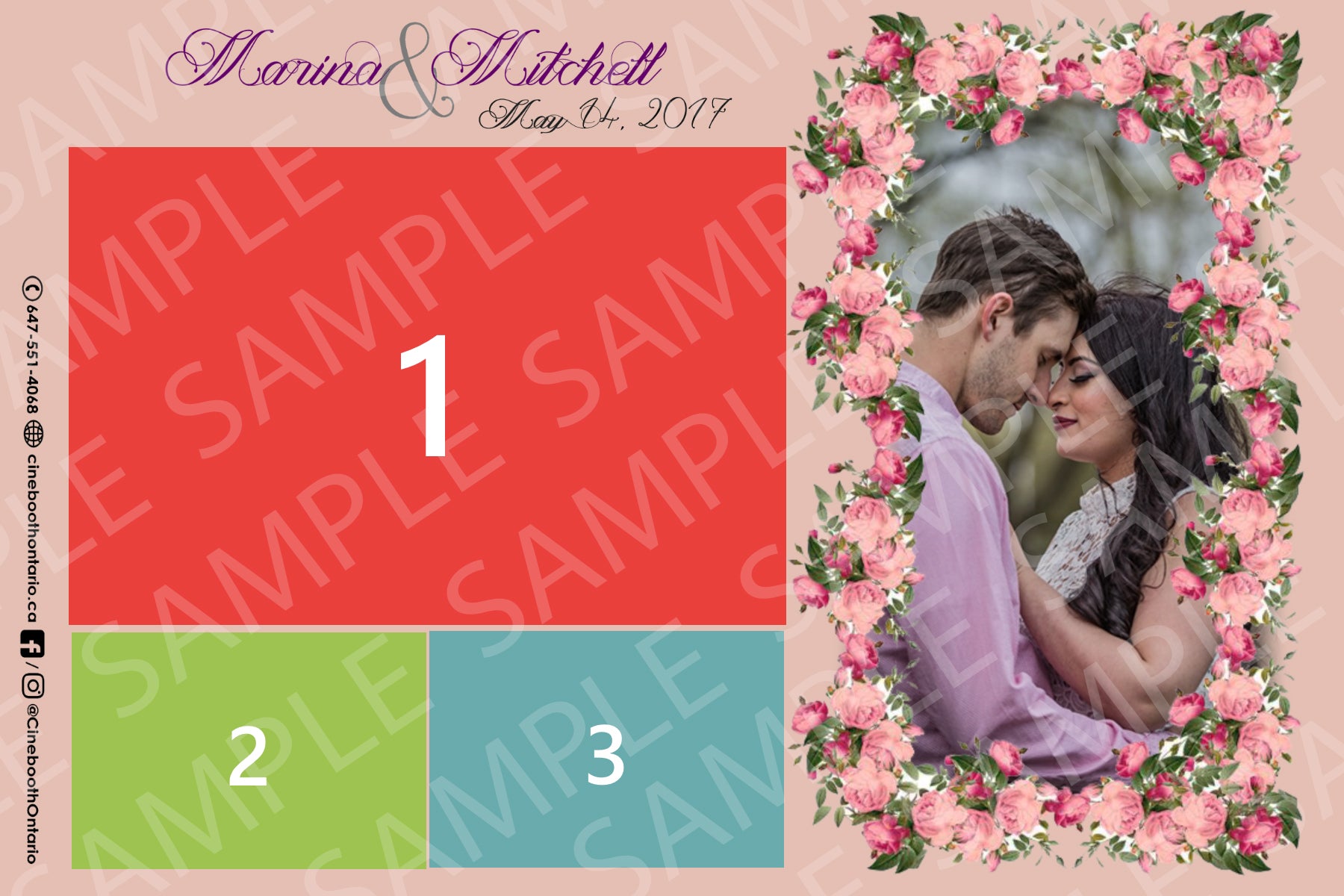 Premium Wedding Templates 3H1 | Photo Booth Templates