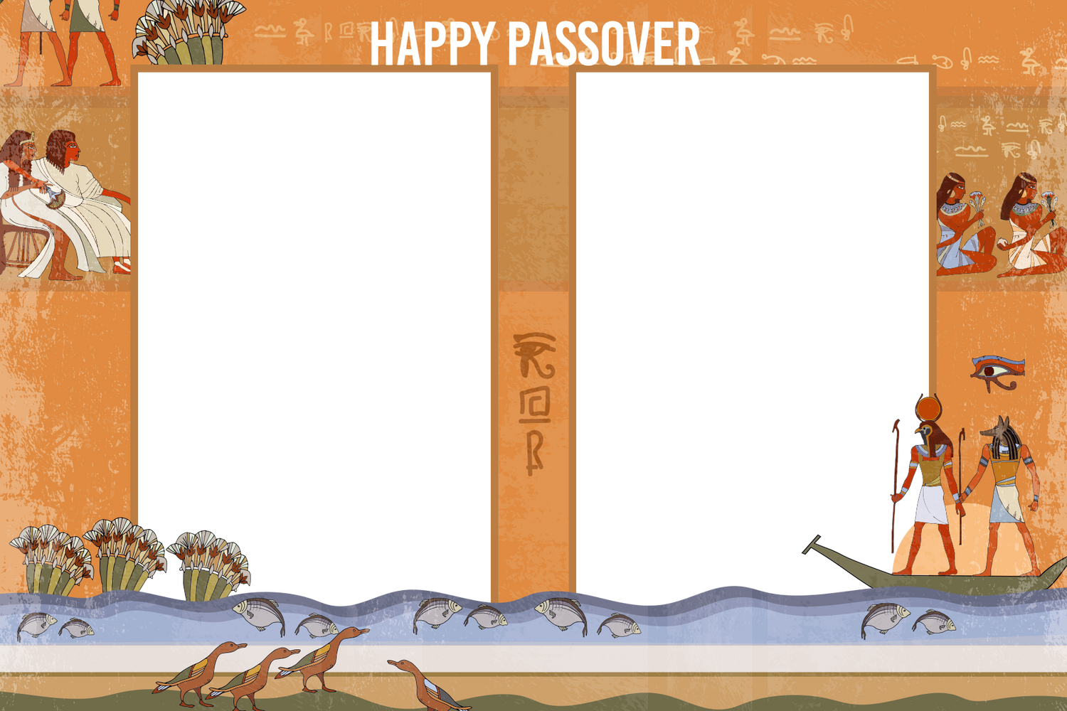 Passover Mirror Photo Booth Templates